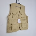 YUHAOS Vests, Men's Utility Fishing Vest, Sleeveless Multi-Pocket ...
