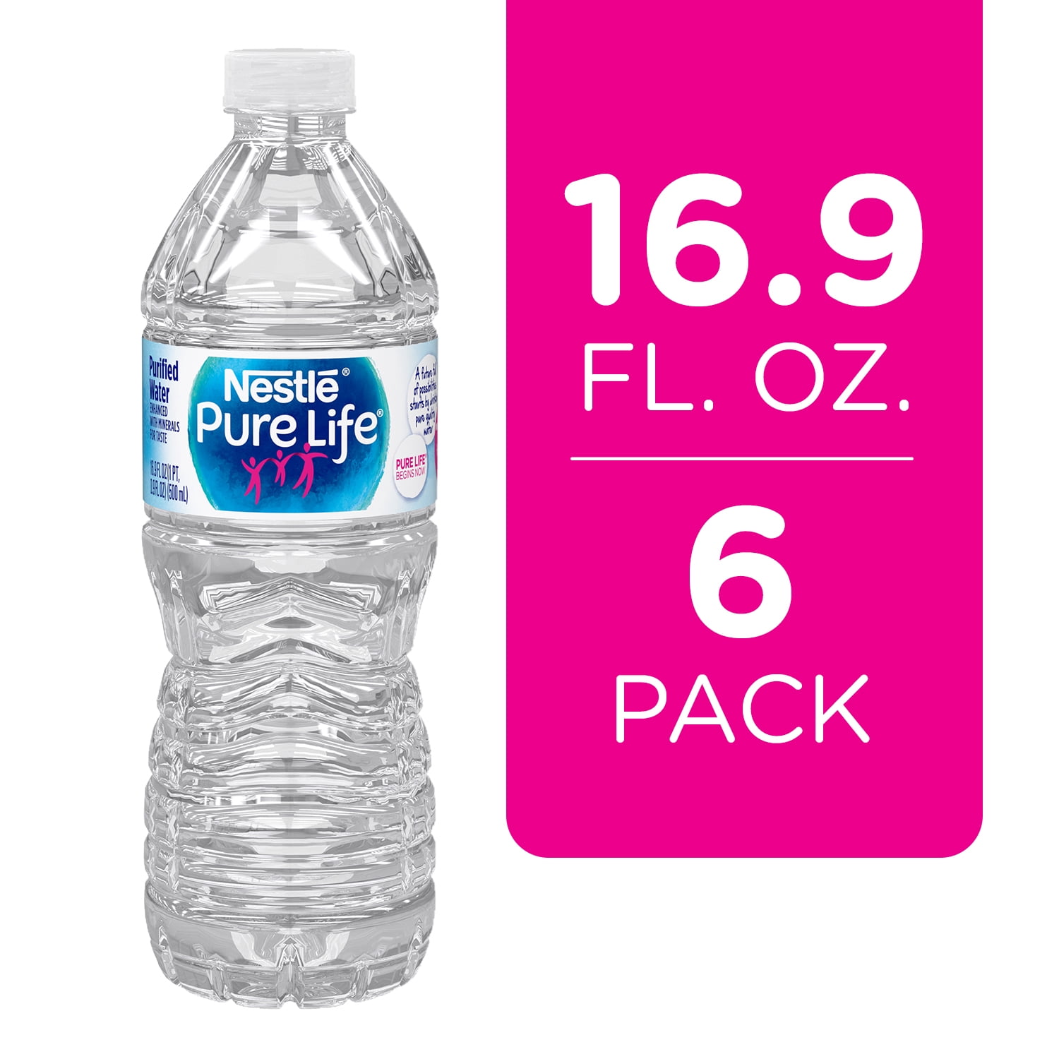 Nestle Pure Life Purified Water 16 9 Fl Oz Plastic Bottled Water Nestle Pure Life Purified Water 16 9 Fl Oz Plastic Bottled Water