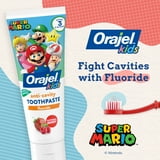 Orajel Kids Fluoride Toothpaste with Natural Berry Flavor 4.2oz Tube ...
