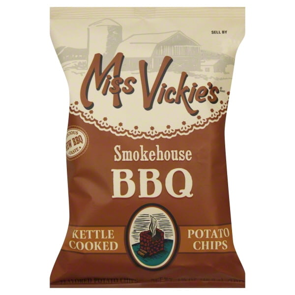 Miss Vickie's® Smokehouse BBQ Kettle Cooked Potato Chips 1.375 oz. Bag ...
