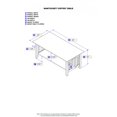 Nantucket Coffee Table in Multiple Colors - Walmart.com