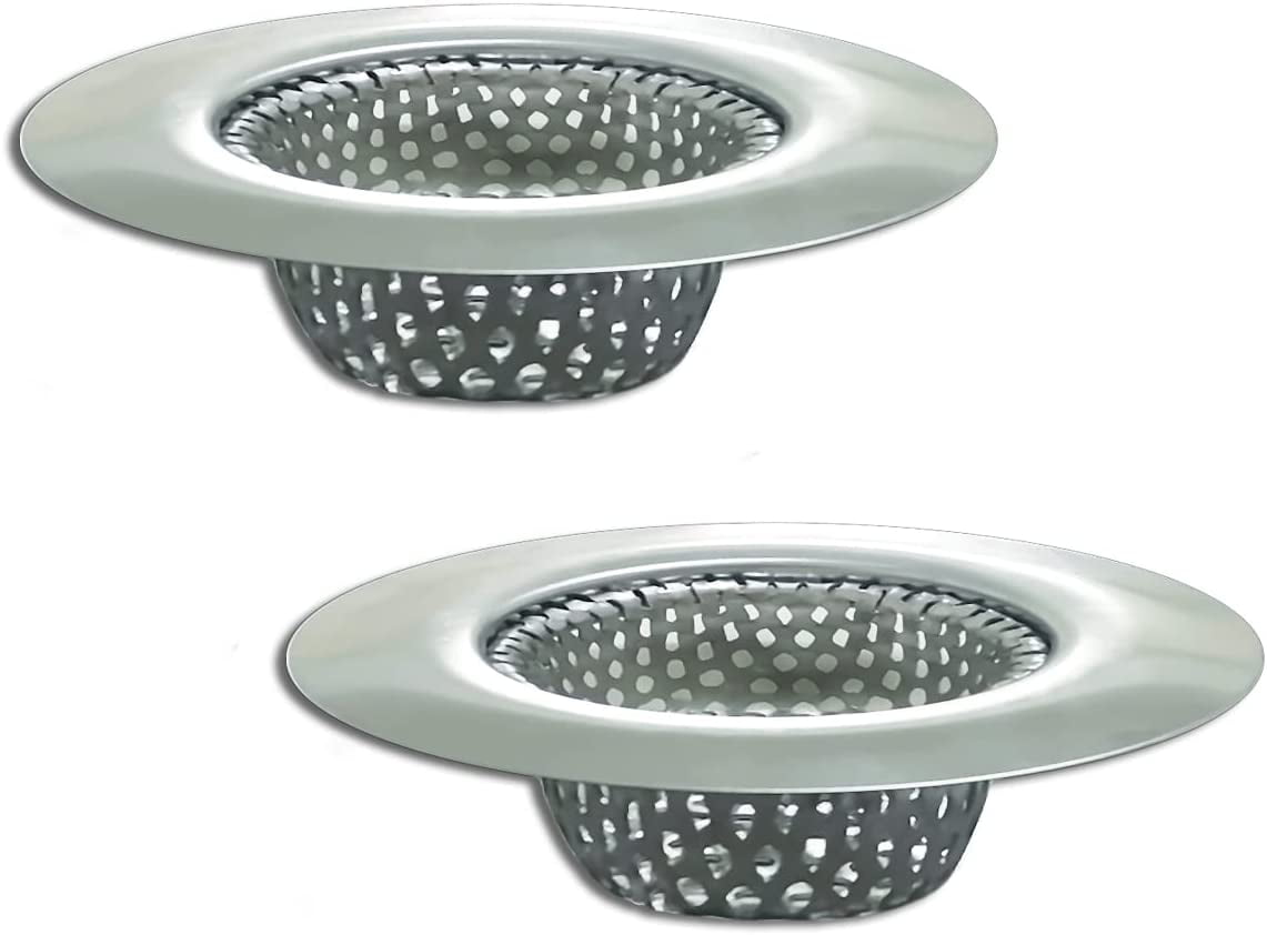 1.25" Bathroom Sink Strainers, 2PCS Drain Hair Catchers For Laundry ...