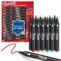 Sharpie Permanent Markers, Fine Point, Assorted Colors, 24 Count ...
