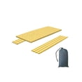 3-Piece Waterproof Patio Table & Bench Cover Set, Durable Weatherproof ...
