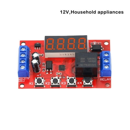 Motor Timing Relay Automation Cycle Timer Power Control Delay Timer ...