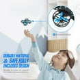 Snaptain H823H 3 Inch Mini Drone for Kids One Key Take Off Landing Spin ...