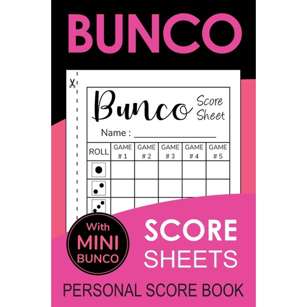 Bunco Cards