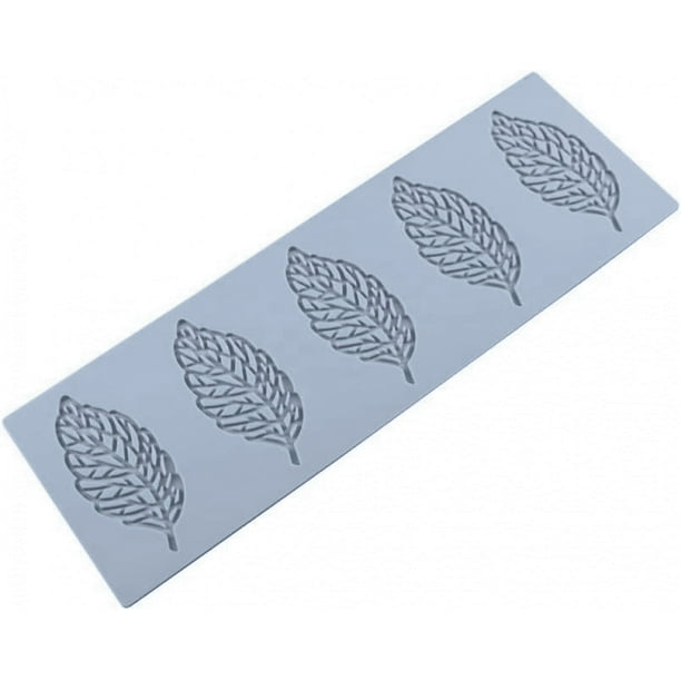 Hollow Leaf Silicone Mold Chocolate Candy 3D Hollow Leaf Candy Mold ...