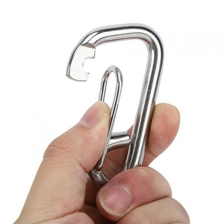 Khall Carabiner Spring Loaded Gate Snap Hook Quick Link Lock Safety ...