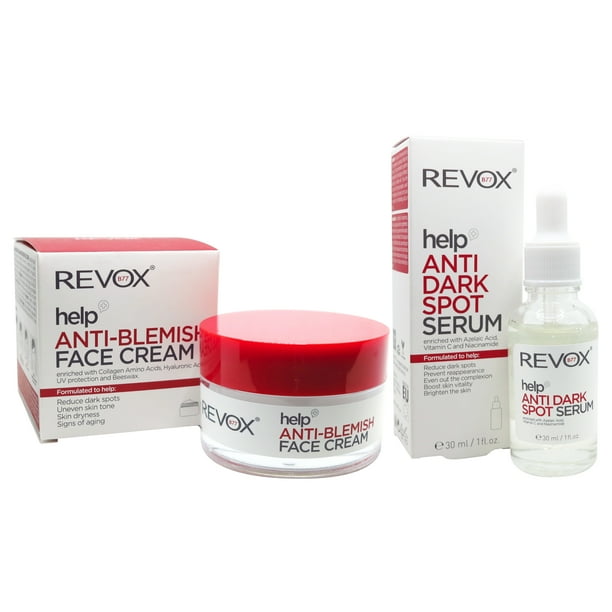 REVOX B77 HELP PACK SUERO ANTIMANCHAS - CREMA FACIAL ANTI ...