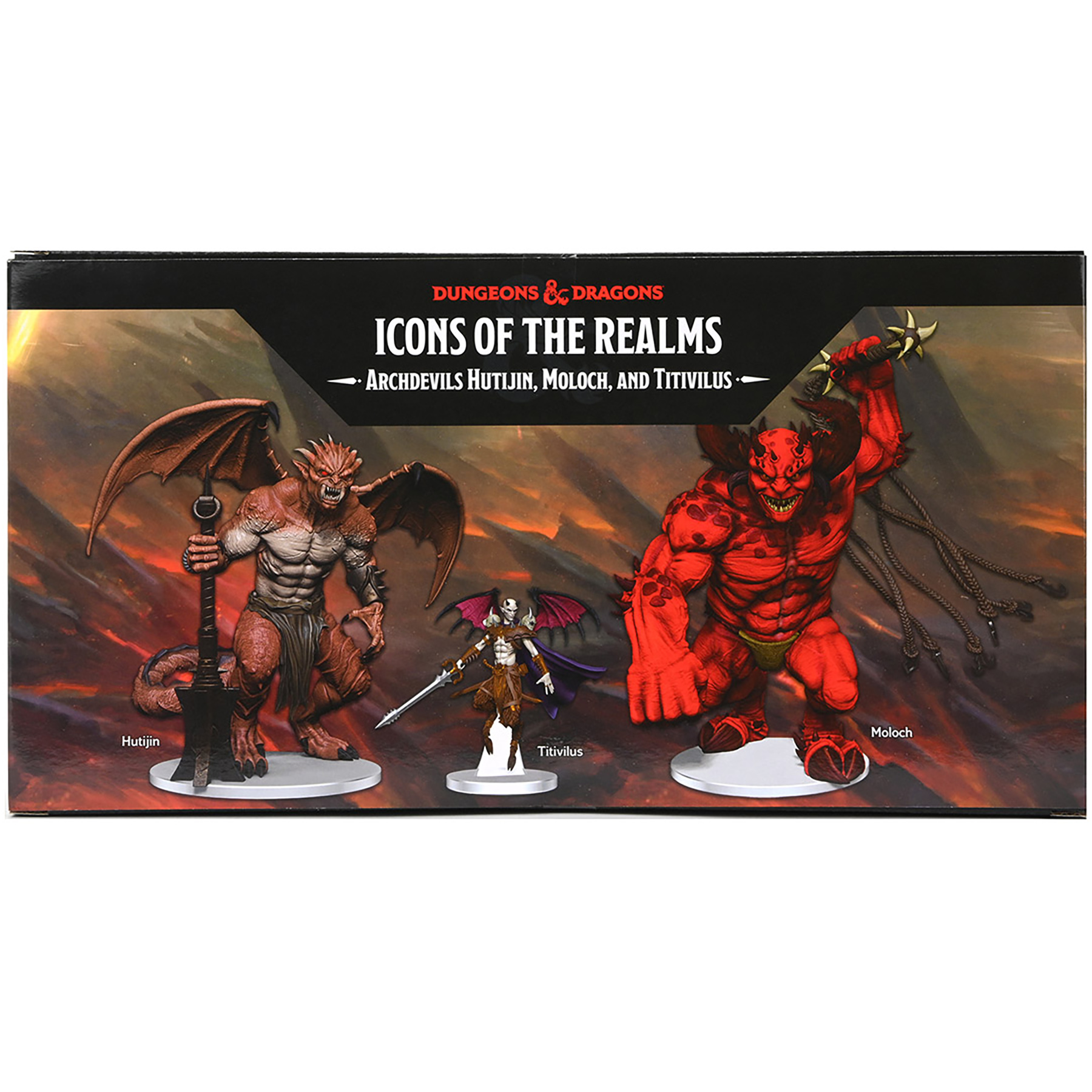 Buy D&D Icons of the Realms Miniatures: Archdevils - Hutijin, Moloch ...