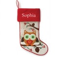 Personalized Forest Friend Christmas Stocking Available In Different ...