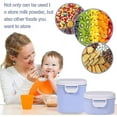 2 Pieces Milk Powder Dosing Box, Powdered Milk Box, Baby Milk Powder ...