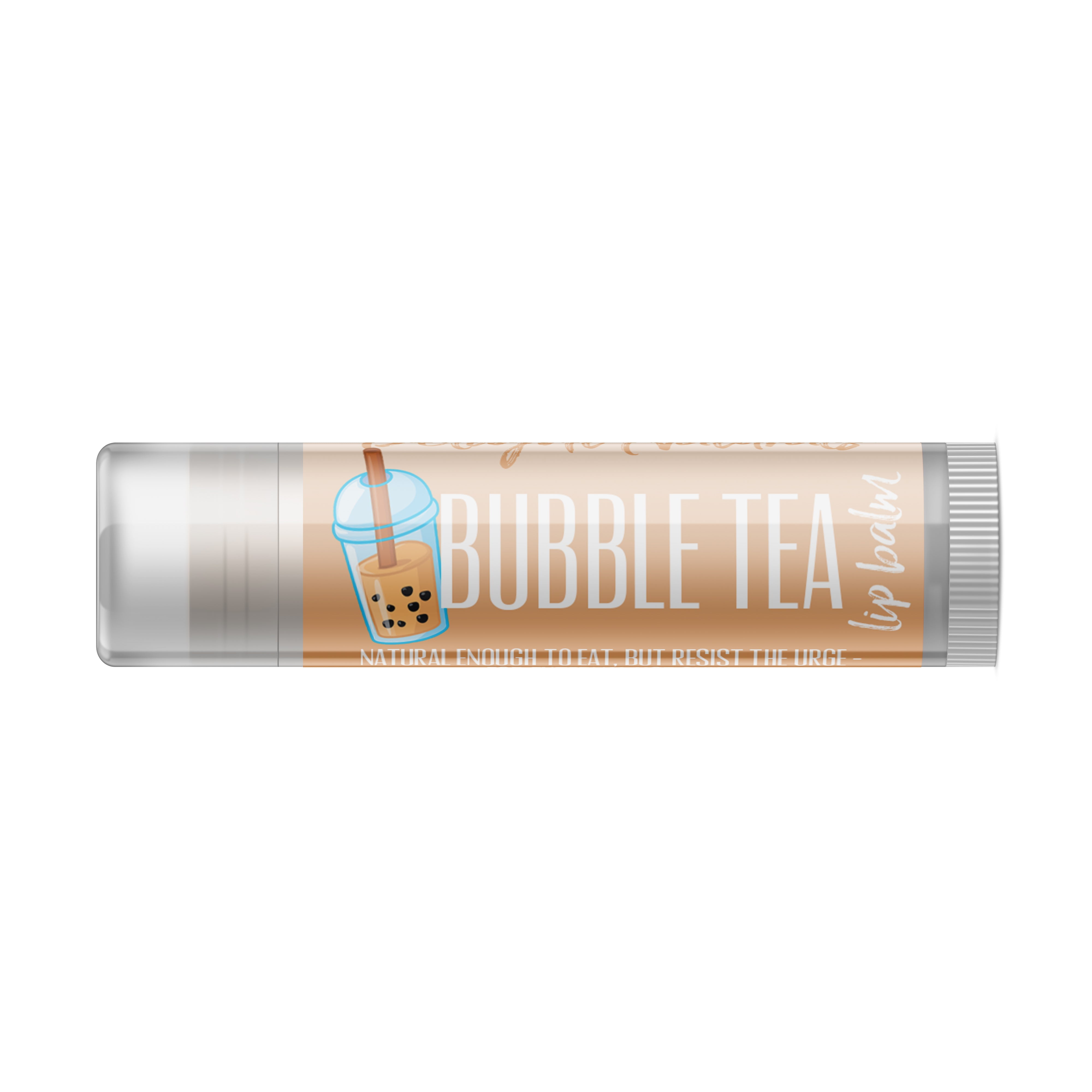Delight Naturals Jumbo Bubble Tea Lip Balm - Walmart.com