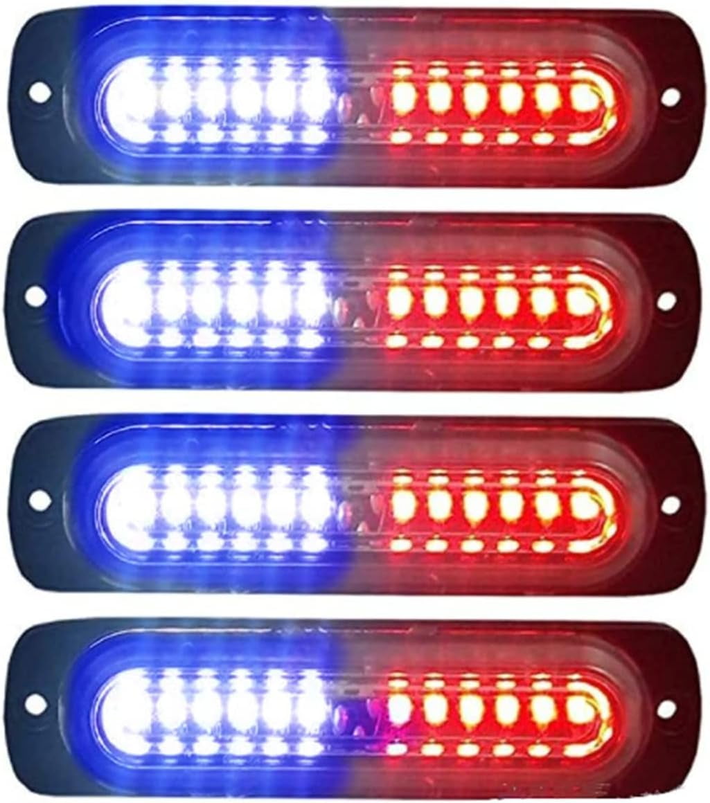 LINLIN LED Car Strobe Lights,Emergency Strobe Lights Universal Surface ...