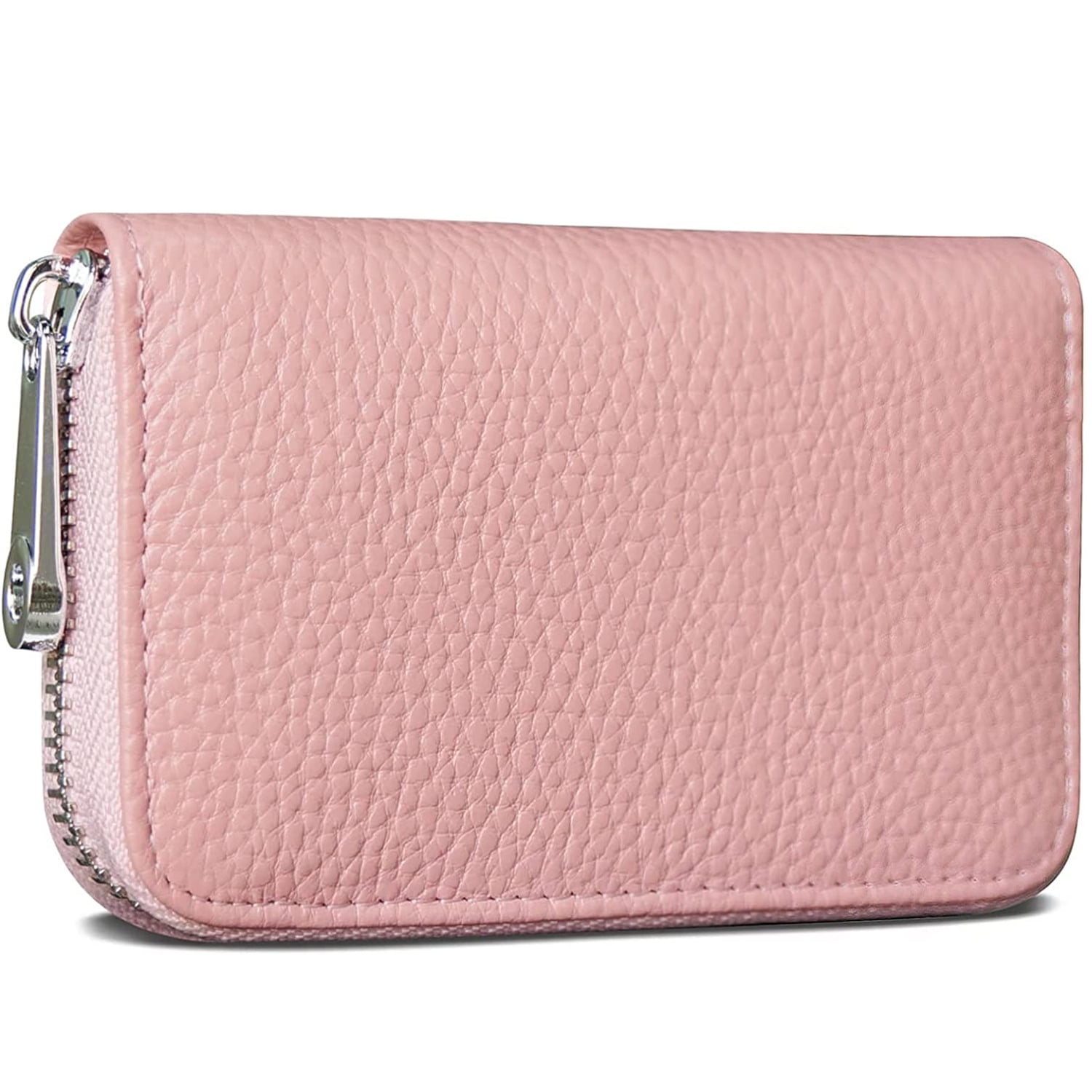 Leather Small Wallet Card Slots Credit Card Holder RFID - Walmart.com