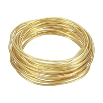 20 Gauge Brass Round Wire, 20 ft Craft Tarnish Resistant Beading Wires ...