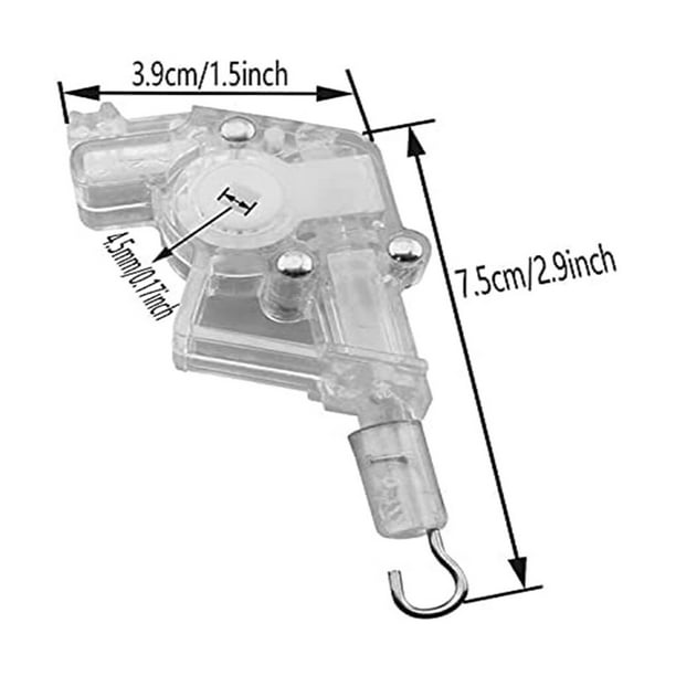 thinsony 2 Pieces Blinds Wand Tilter Mechanism Square Tilt Control Rod ...