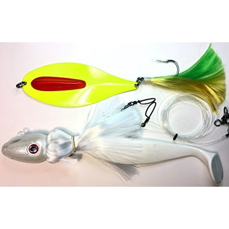 Tony Maja Striper Killer Maja Magic Mojo 9-in Shad Rig 32 oz & #3 Spoon ...