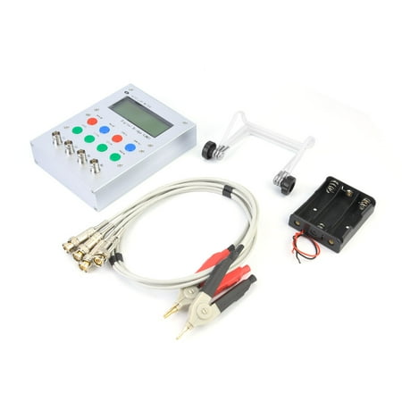 XJW01 Digital Bridge 0.3% LCR Capacitor Resistance Inductance ESR Meter ...