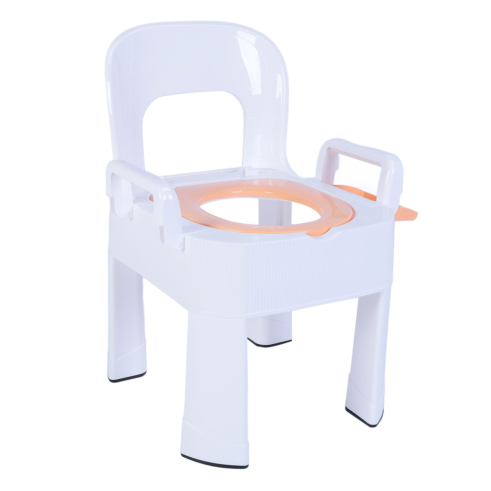 Commode Chair Toilet Commode Wide Armrests Non Slip Stability ...