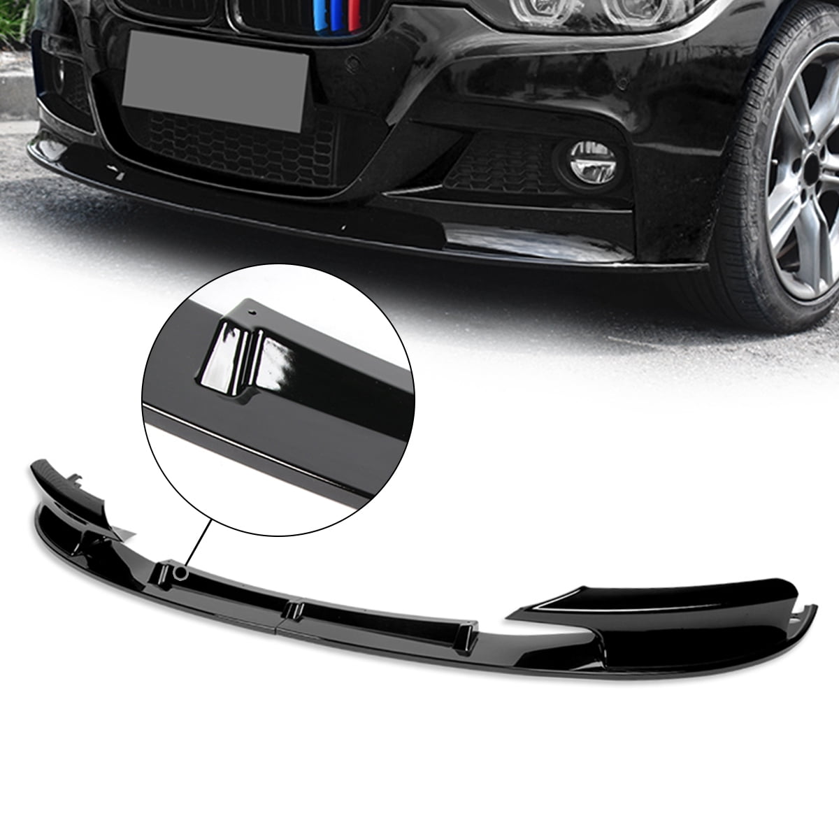 DNA Motoring 2-PU-673-PBK For 2012 to 2018 BMW 3-Series M-Sport Gloss ...