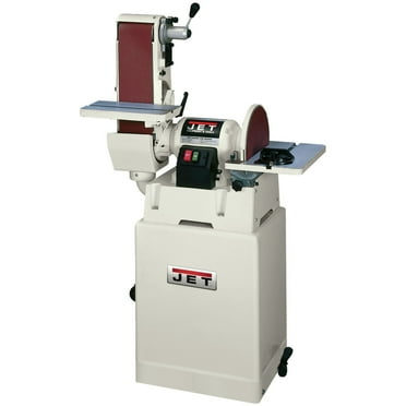 JET 708595 6x48 in. Belt/9 in. Disc Bench Top Sander with 3/4 HP Motor ...