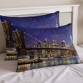 Brooklyn Bridge Bedding Duvet Cover Set California King Size 4 Pieces ...