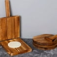 Cheer US Wood Tortilla Press Dough Dumpling Skin Maker Presser Chapati ...