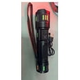 Aluminum Alloy Zoom Flashlight Side Light LED High Power Torch USB ...