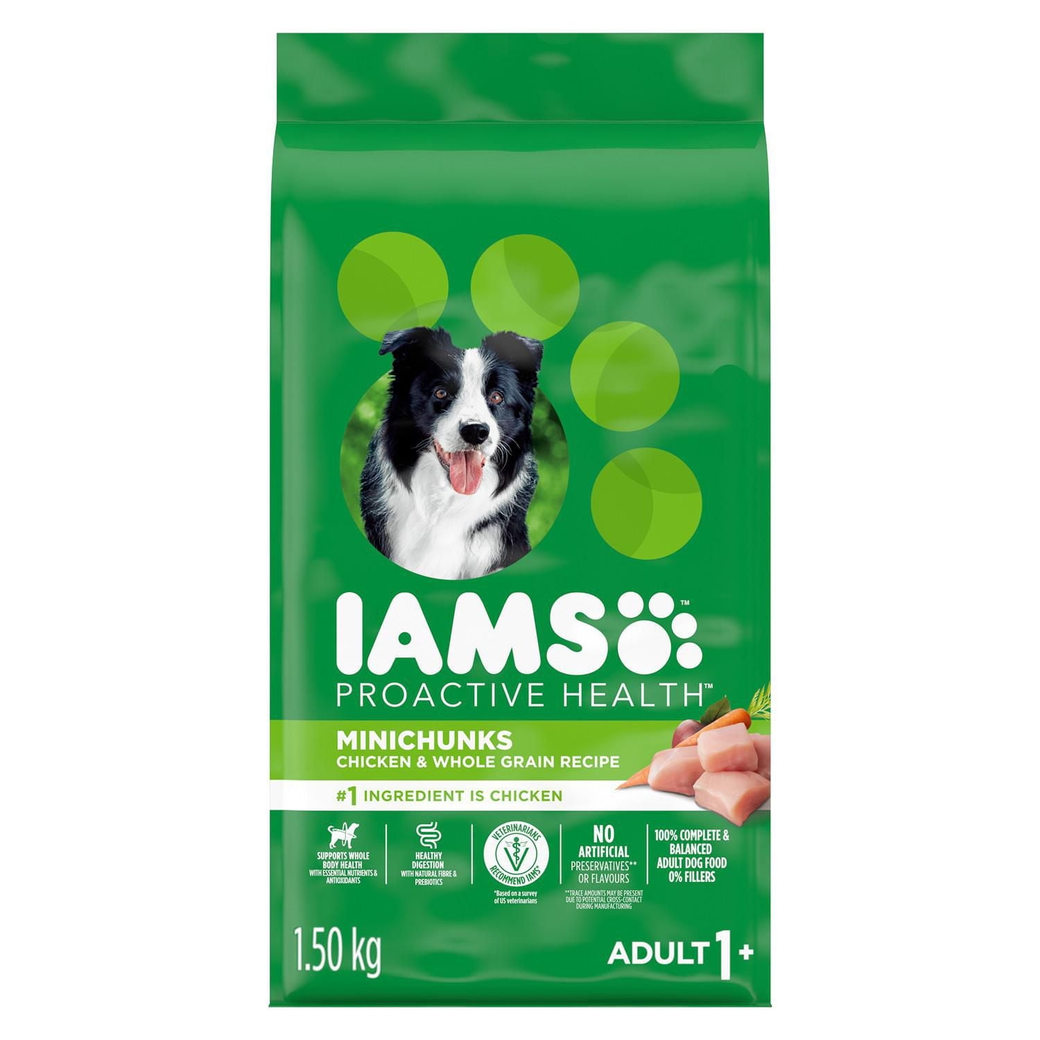 Click here for Iams Minichunks Adult Dry Dog Food Chicken & Whole... prices