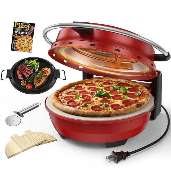 Presto Pizzazz Plus Rotating Oven - Pizza Maker, Countertop Electric ...