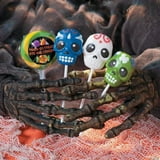 Day of the Dead Lollipops, 12 Pieces, Halloween Candy, Party Décor ...