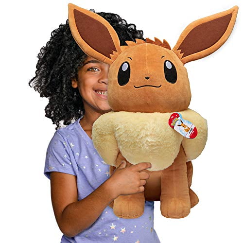 Pokemon Eevee Giant Plush 24-inch - Walmart.com