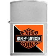 Zippo H-D Logo, Brushed Chrome 200HD.H252 - Walmart.com