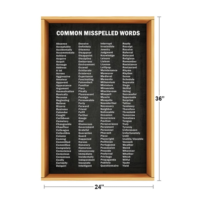 Misspelled Words On Signs