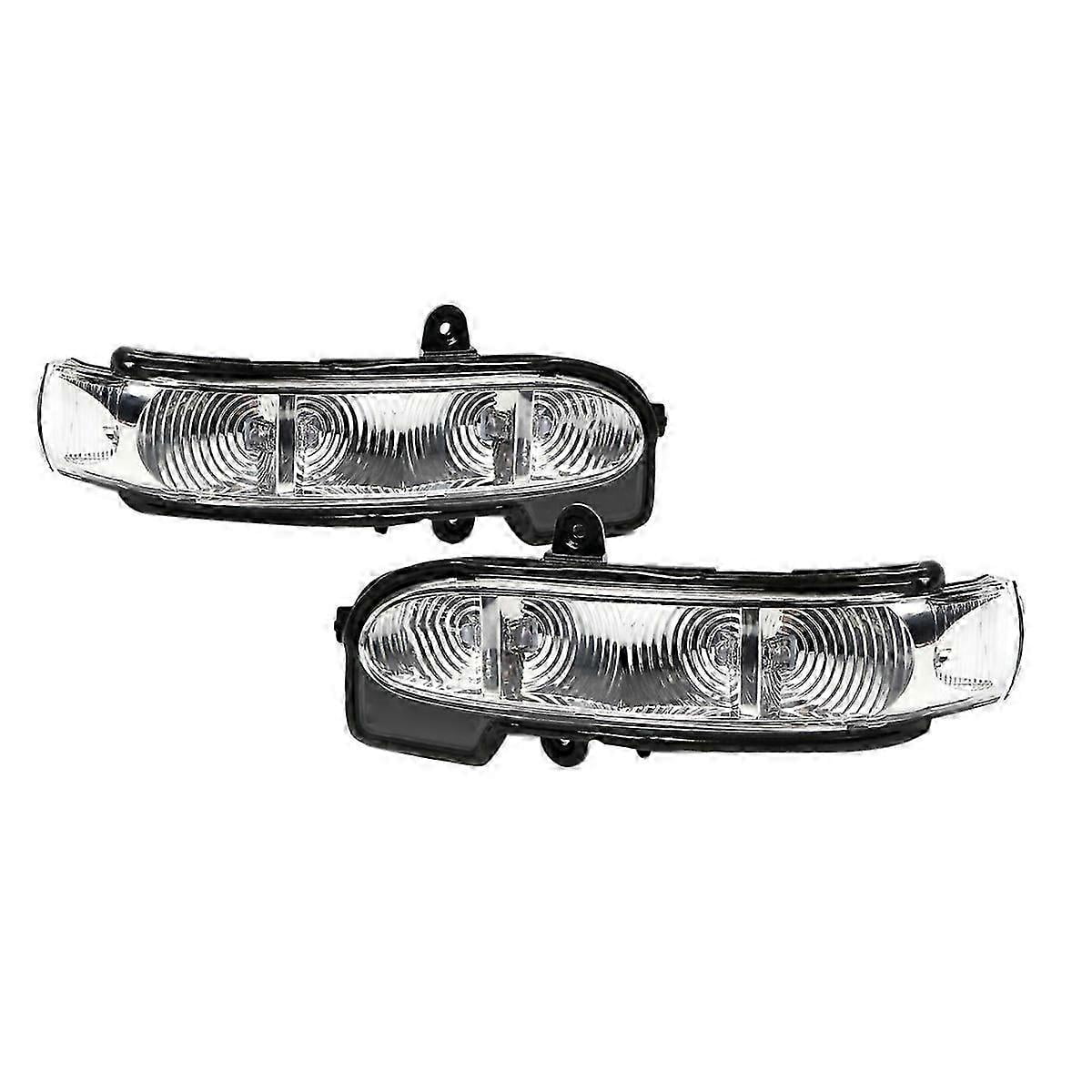 Car Rear View Side Mirror LED Turn Signal Indicator Light for Mercedes ...