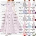 ATORRE Evening Dresses for Girls 2026 Solid Color Crewneck Sleeveless ...