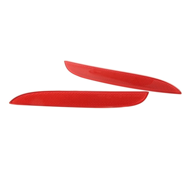 Left Right Bumper Reflector,1 Pair Rear Bumper Rear Bumper Marker ...