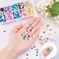 2500Pcs 10 Colors Handmade Polymer Clay Beads Strands for DIY Jewelry ...