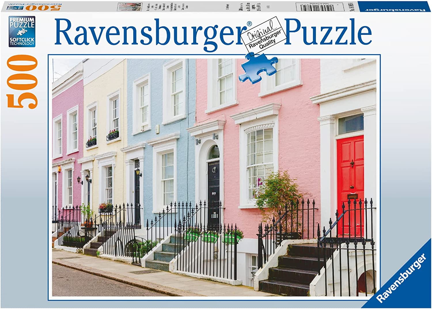 Ravensburger Puzzle 16985 - Colourful Town Houses in London - 500 ...