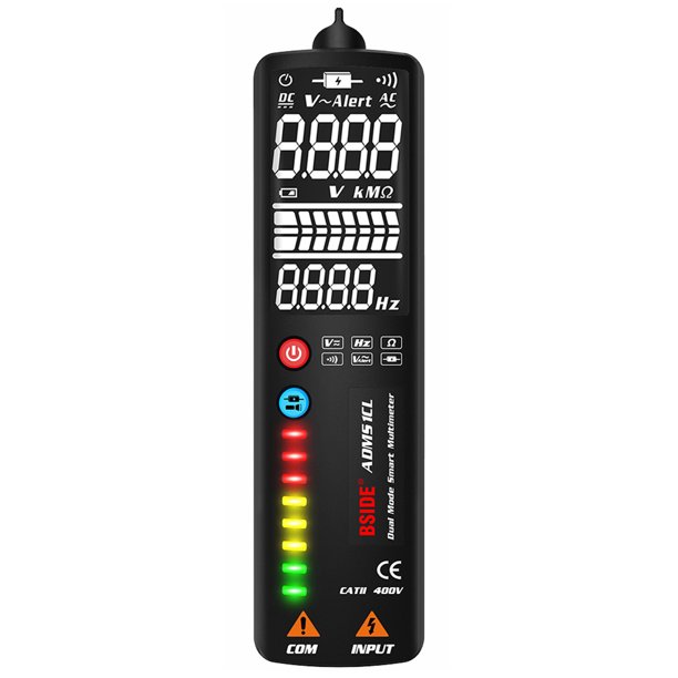 Bside 2000 Cuenta Rango Automático Multímetro Modo Dual Inteligente ...