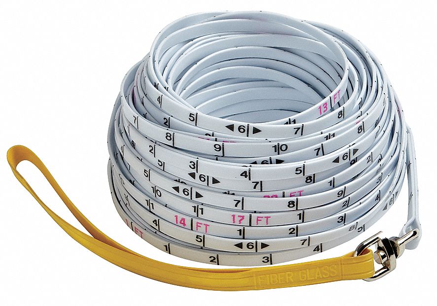 Keson Surveyor Rope,1/4 In x 100 ft,In./Ft. SR-18-100 - Walmart.com