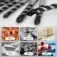 10pcs Alloy Steel Masonry Drill Bit Set, High Hardness, Triangular ...