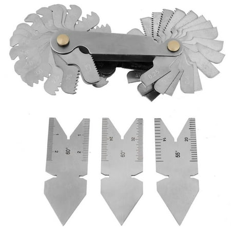 Screw Gauge Set, Thread Gauge, Fishtail Gauge Center Gauges Screw ...