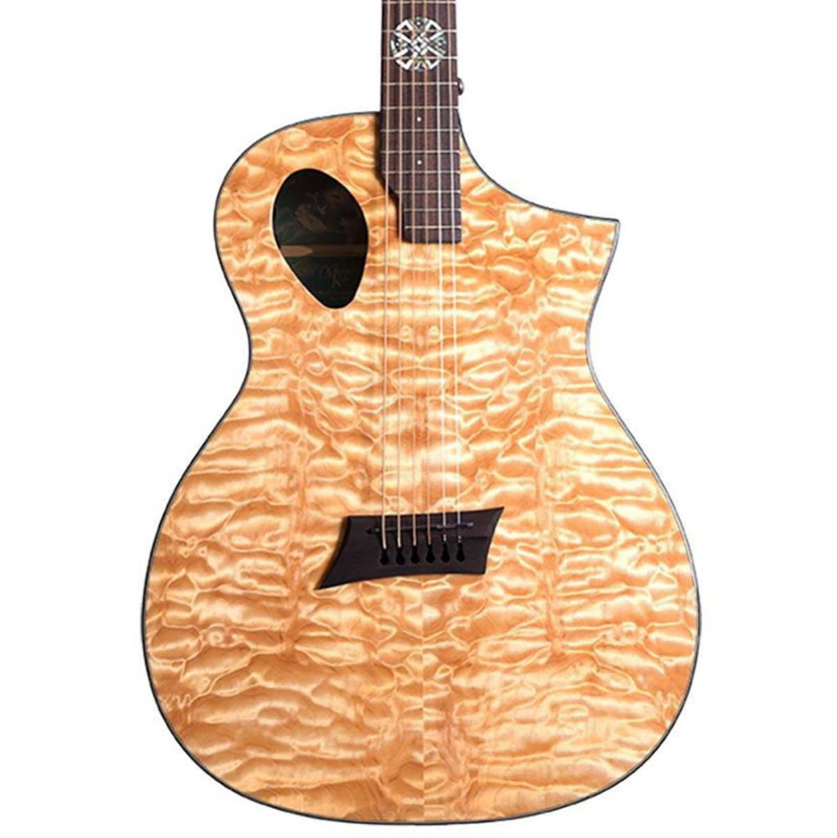 Michael Kelly Forte Port X Acoustic-Electric Guitar (Natural) - Walmart.com