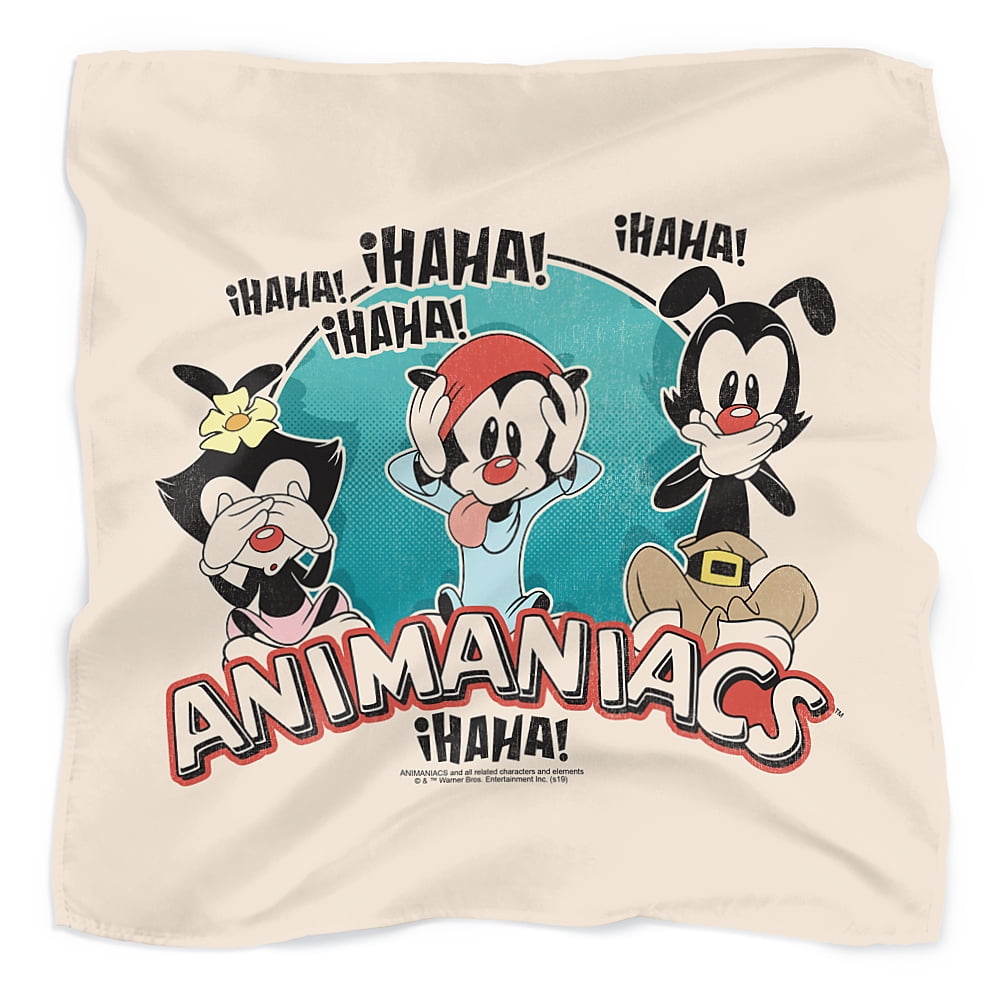 Animaniacs No Evil Bandana (21 in x 21 in) - Walmart.com