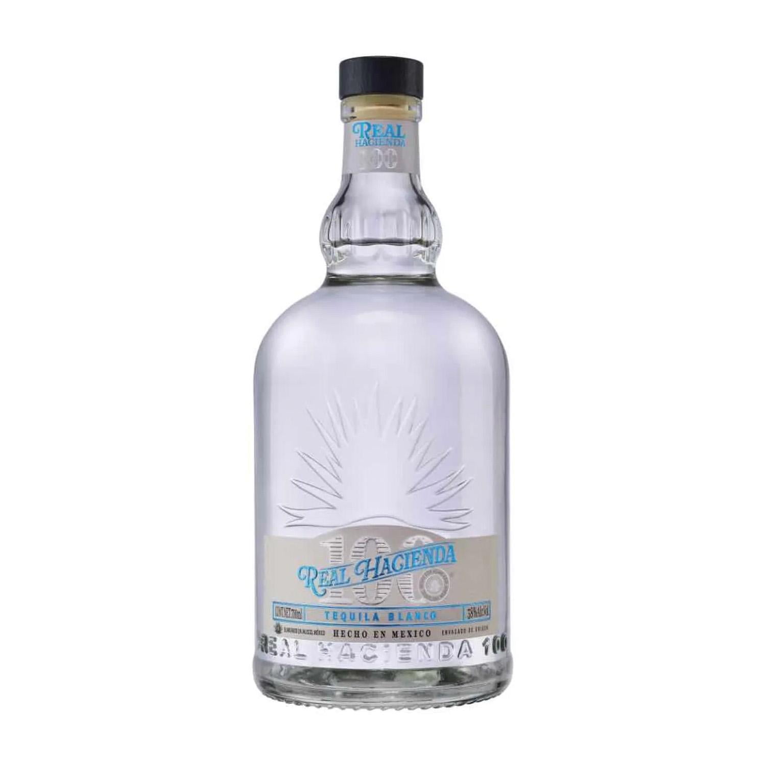 Pack de 12 Tequila Real Hacienda 100 Blanco 700 ml | Walmart en línea
