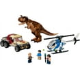 LEGO Jurassic World Carnotaurus Dinosaur Chase Building Toy Playset ...
