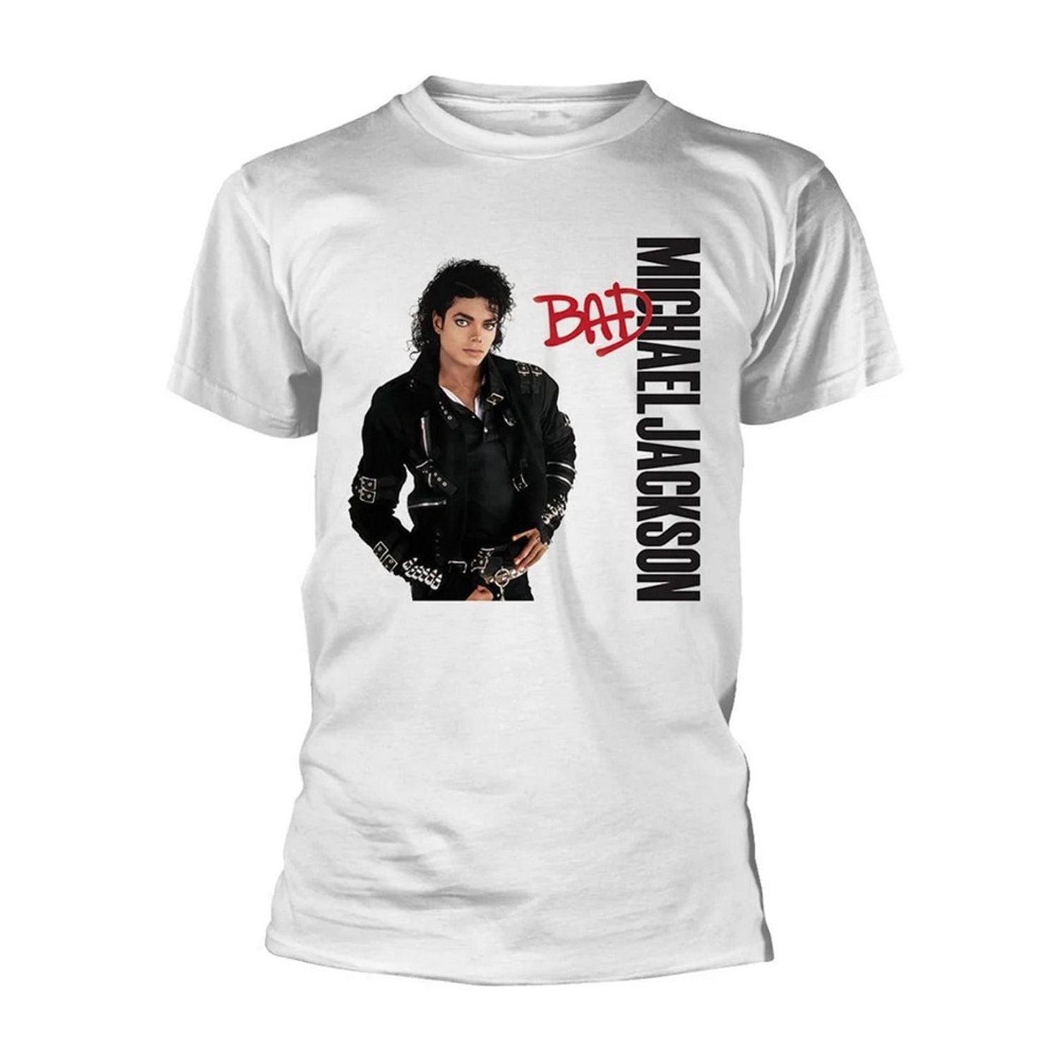 Click here for Michael Jackson Adult Bad Cotton T-Shirt S prices